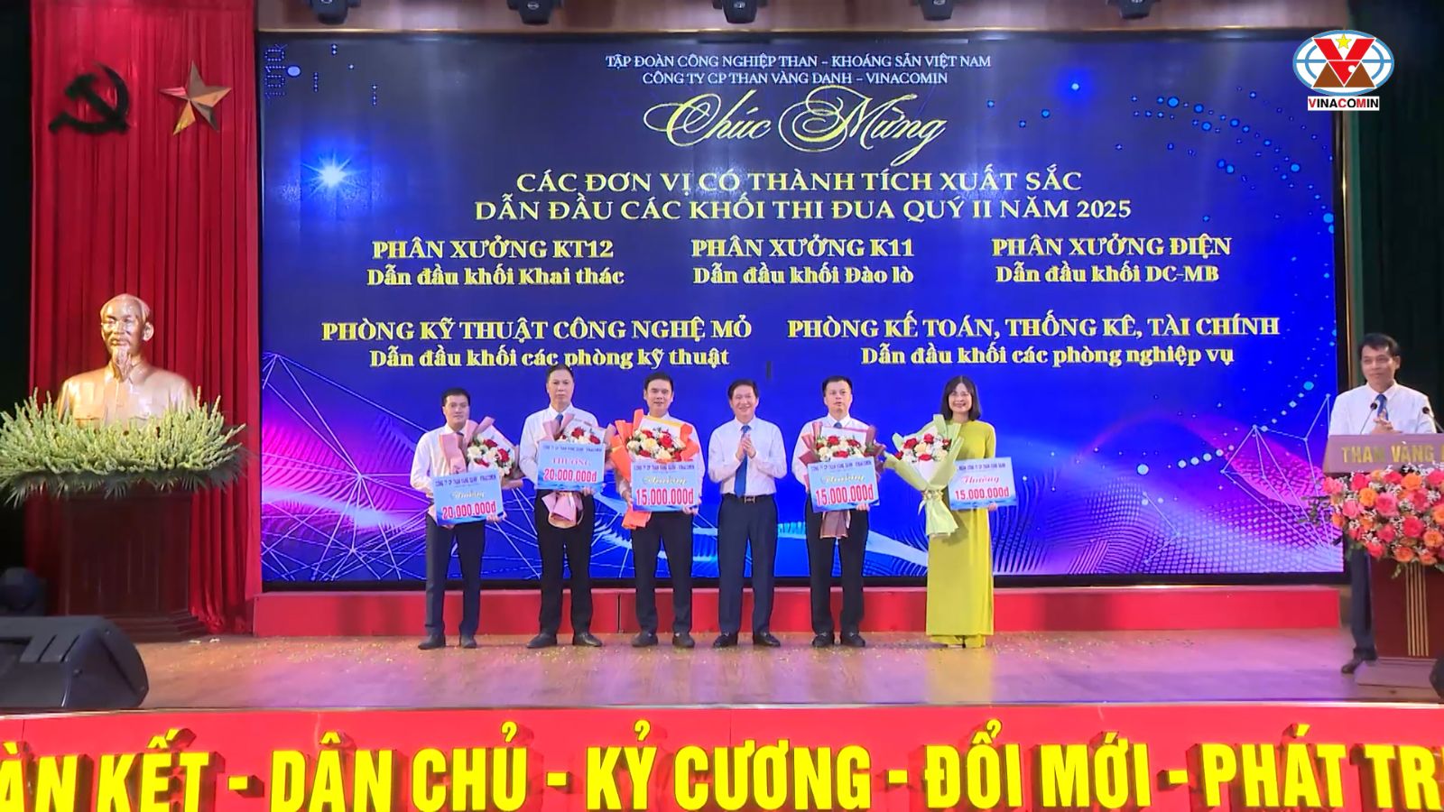 Than Vàng Danh: Giữ vững “Kỷ luật và Đồng tâm” sản xuất 6 tháng đầu năm đạt nhiều kết quả quan trọng